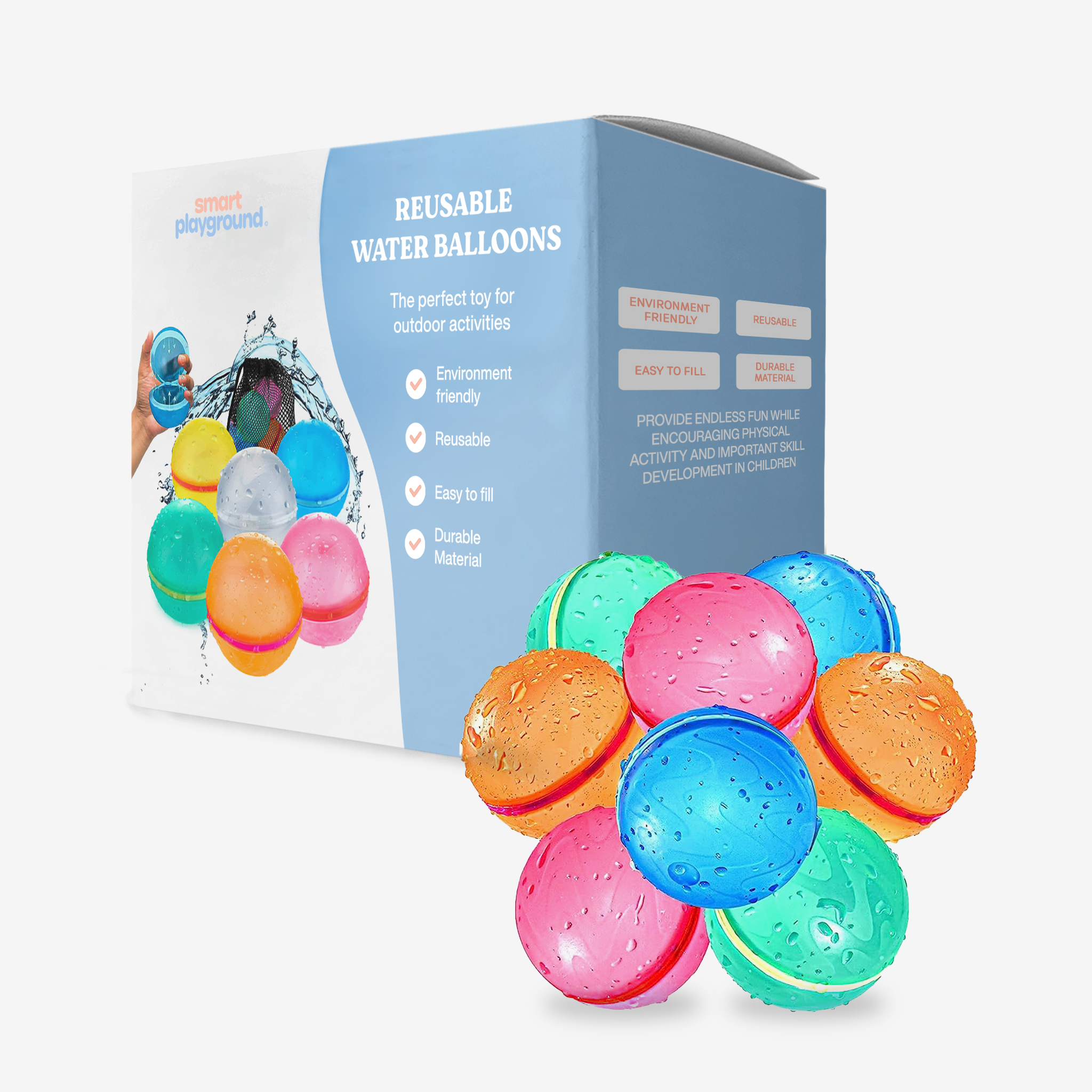 Reusable water balloons | SmartPlayground Int.